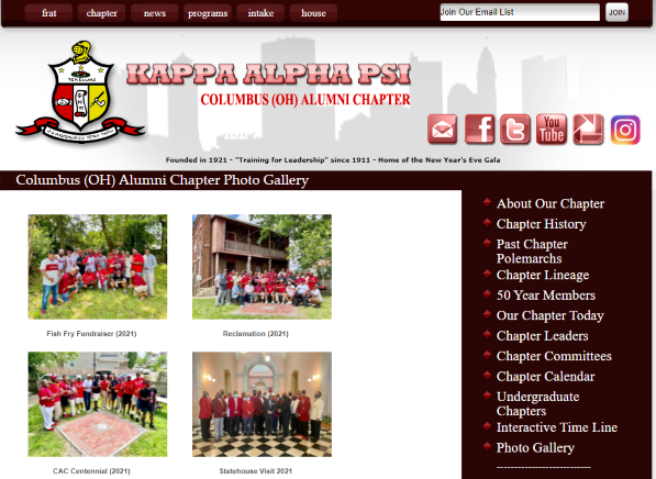 Kappa Alpha Psi - Columbus Alumni Chapter - Chapter Gallery